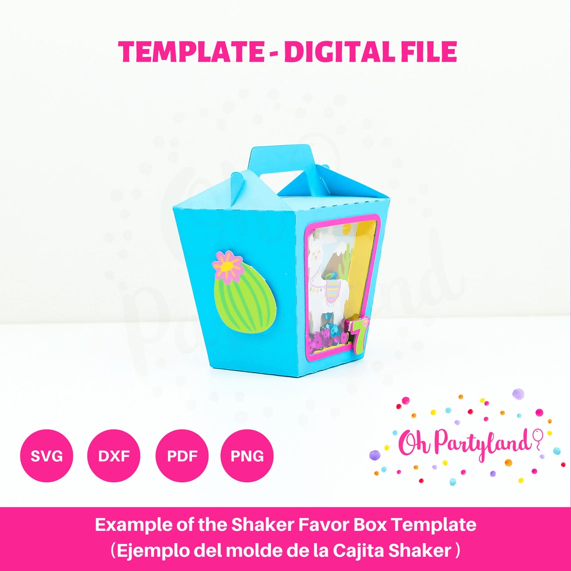 Shaker Box Svg Dxf Pdf Png Favor Box Template SVG Files | Etsy