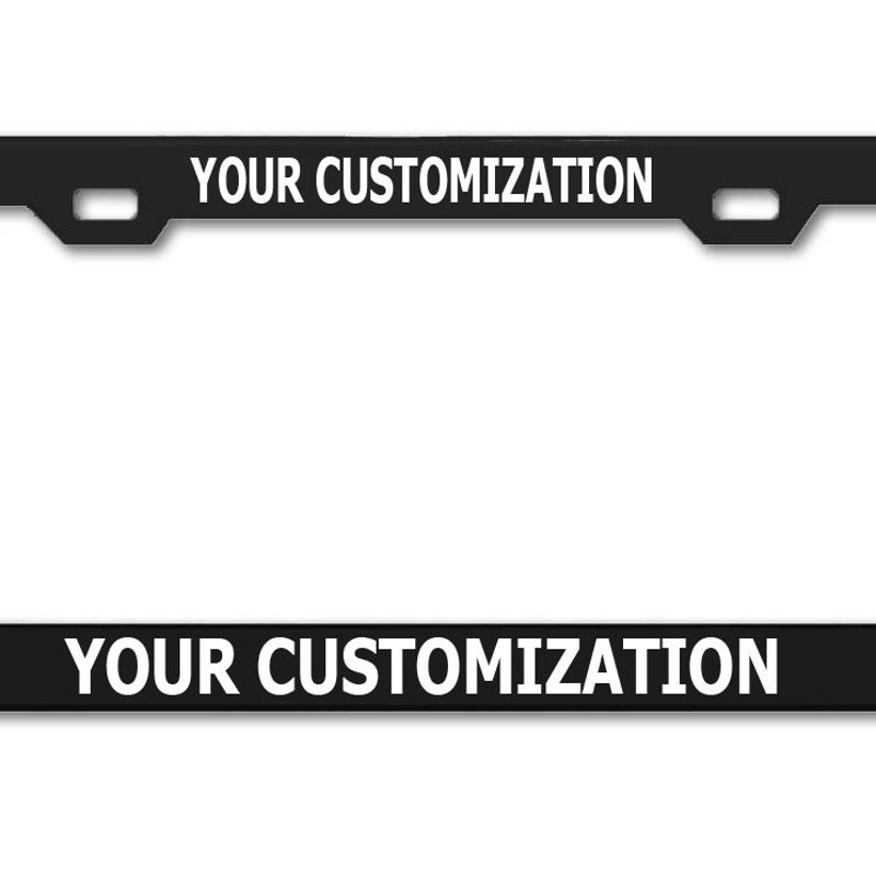 Personalized License Plates Holder - Etsy