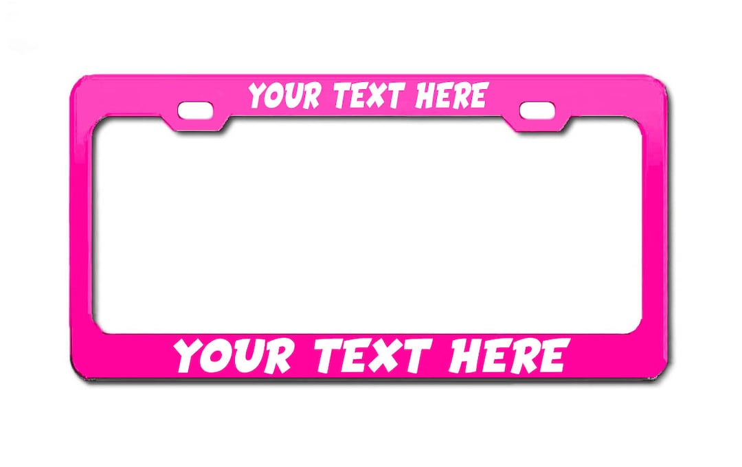 Funny License Plate Frames Funny License Plate Frames for Women Men - Etsy