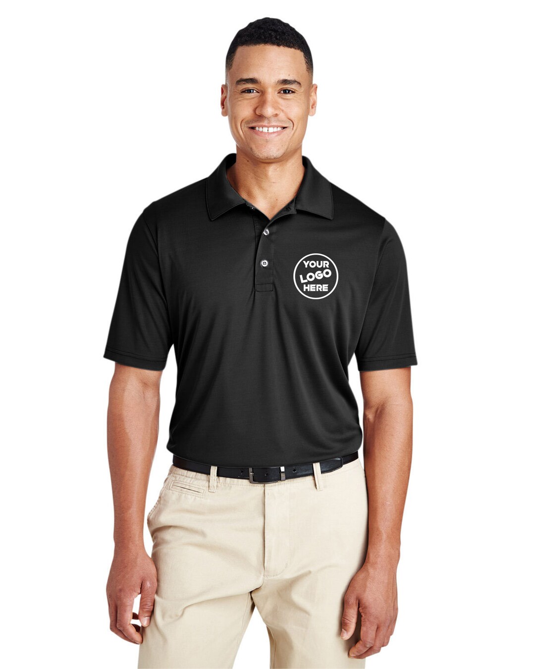 Polyester - Custom Embroidered Polo Shirt Unisex Personalized ...