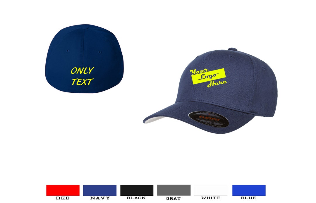 Flexfit Hat Size S/M L/XL Create Your Own Hat Custom Embroidered Hat ...