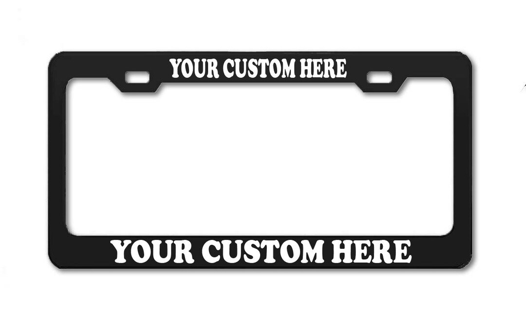 Emblem Mirror Chrome Stainless Metal Laser Engraved Option License ...