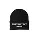 Your Text Here Logo Beanie Custom Made Personalized - Etsy