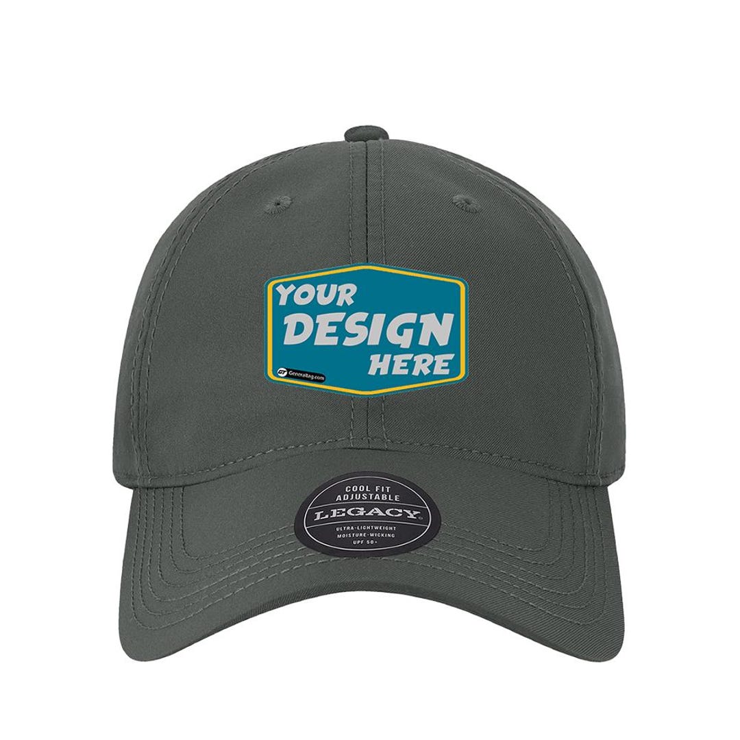 Logo Text Design Text 3D Dad Hat LEGACY Custom Unisex Cool Fit ...