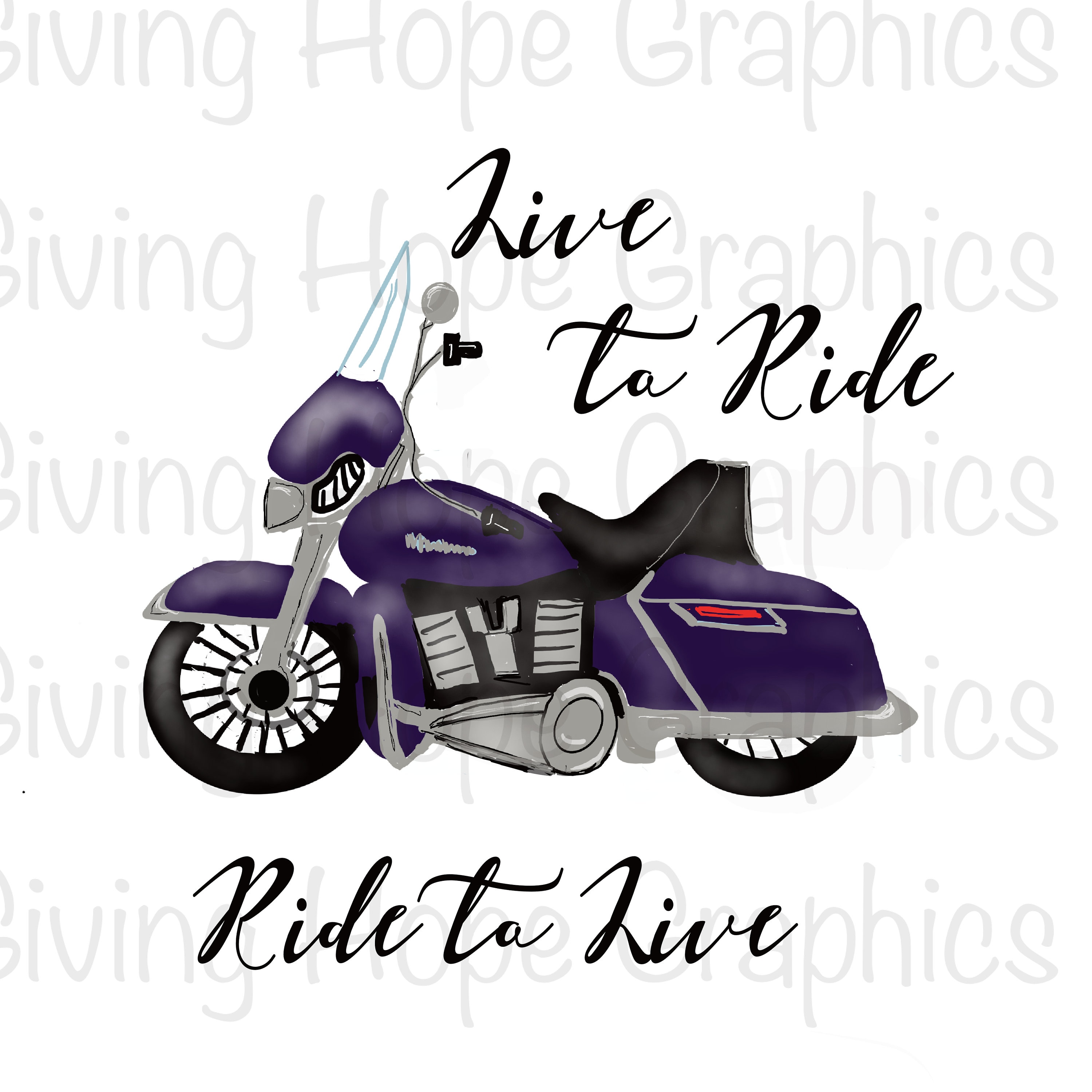 Motorcycle, Live to Ride, Ride to Live, Biker Design, Png, Sublimation ...