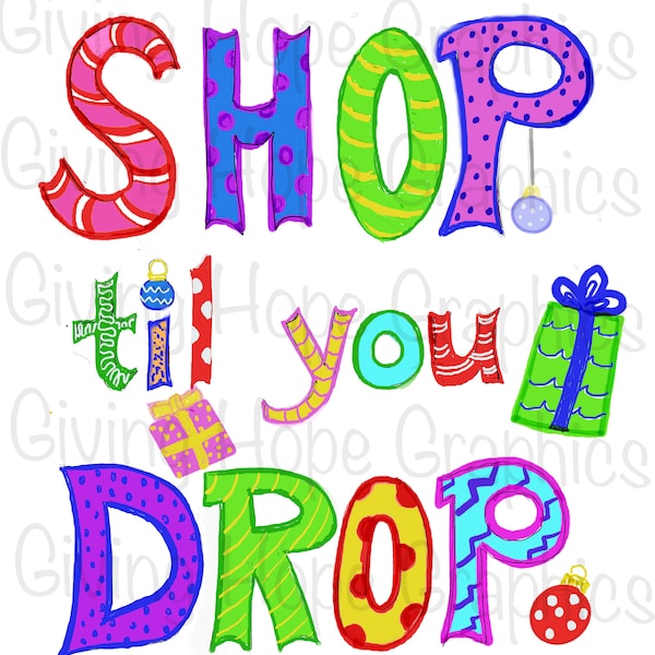 Shop Til You Drop - Etsy Shop Til You Drop - Etsy