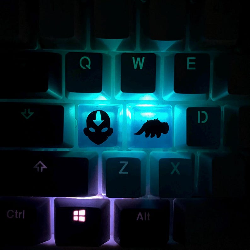 Avatar Keycap, Appa and Aang Keycap, Appa Keycap, Aang Keycap, Avatar ...