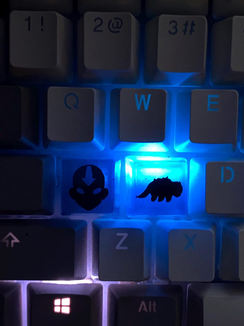 Avatar Keycap, Appa and Aang Keycap, Appa Keycap, Aang Keycap, Avatar ...