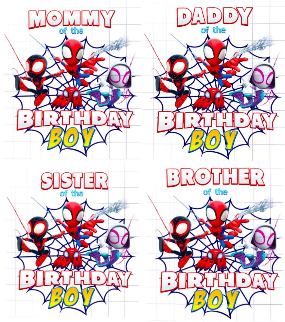 Spidey and His Amazing Friends, PNG, JPG, Sublimation, Spidey Mommy ...