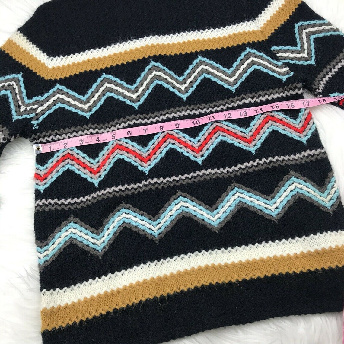 Vintage 1970's Southwestern Sweater Golden Crown Canada Wool - Etsy