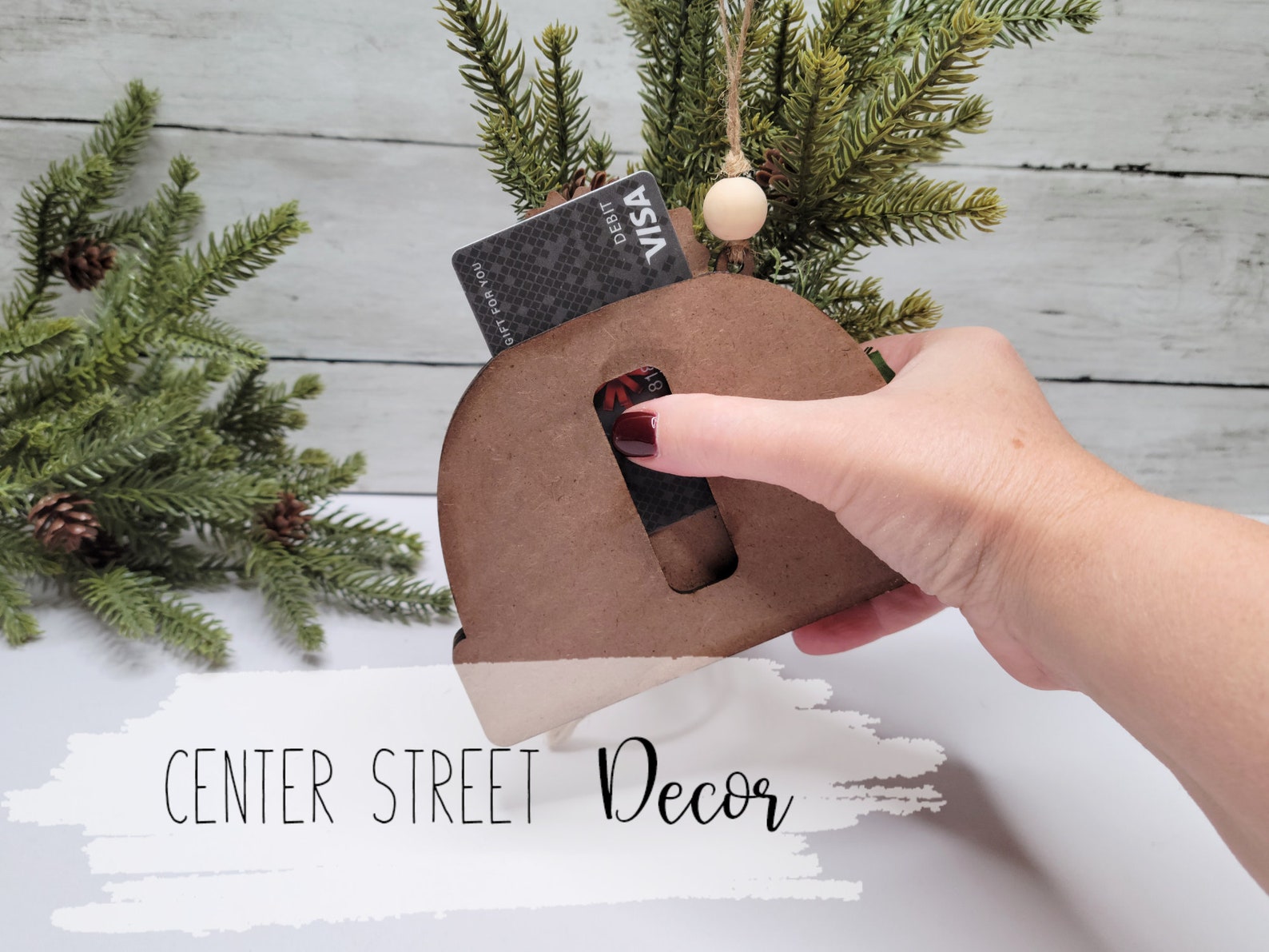 Beanie Hat Gift Card Holder Ornament SVG Laser File Digital Download - Etsy