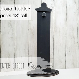 Sign Holder Large Stand Hanger Post SVG File - Etsy