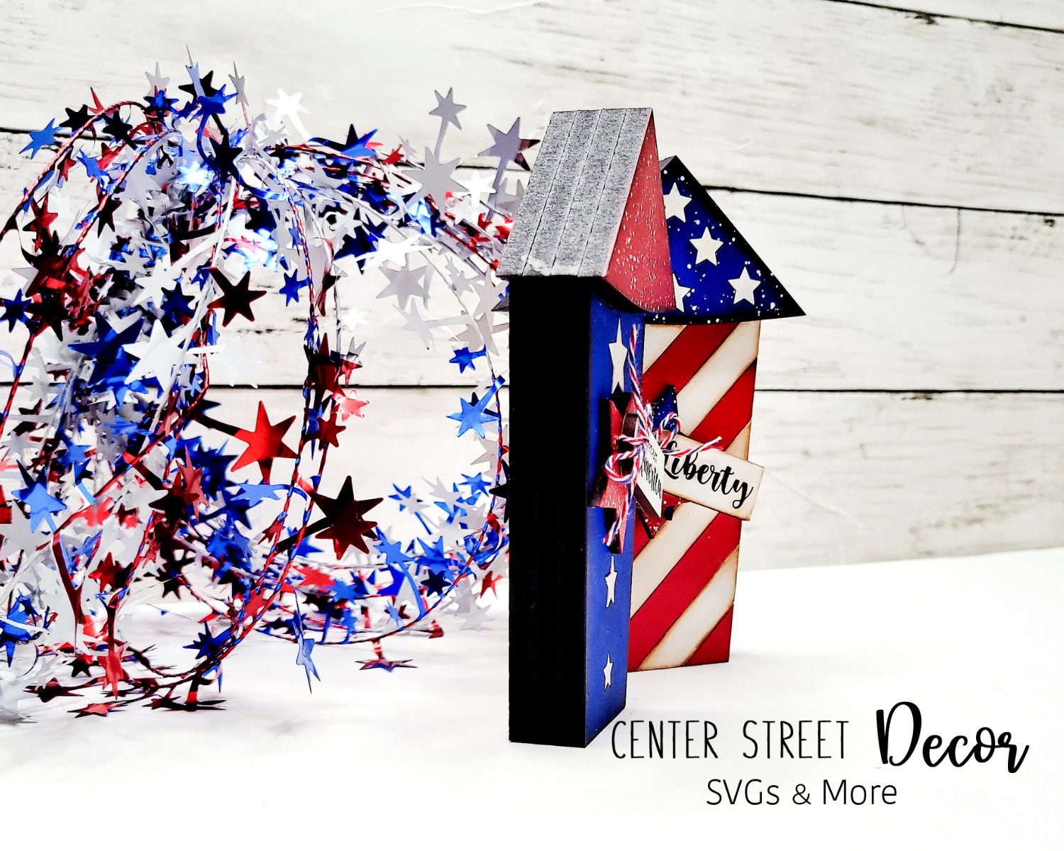 Fireworks Rockets Shelf Sitters SVG File Happy 4th of July - Etsy