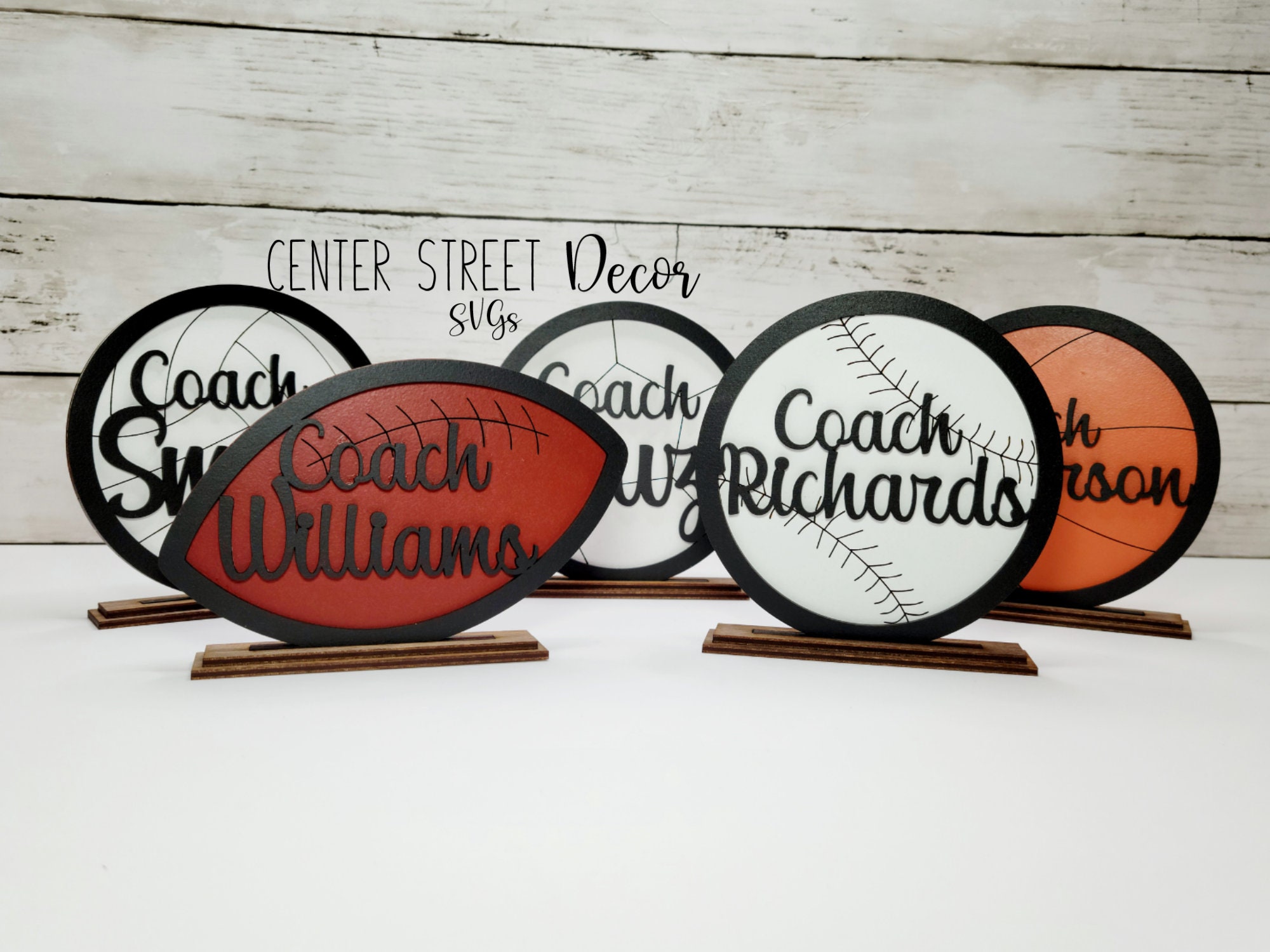 Coach Sport Stand Bundle SVG File - Etsy