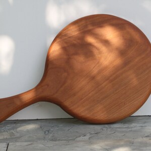Hand Held Mirror, 6" Beveled Glass Mirror American Cherry Wood - Etsy