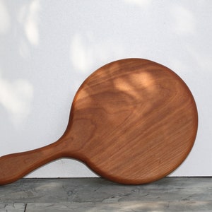 Hand Held Mirror, 6" Beveled Glass Mirror American Cherry Wood - Etsy