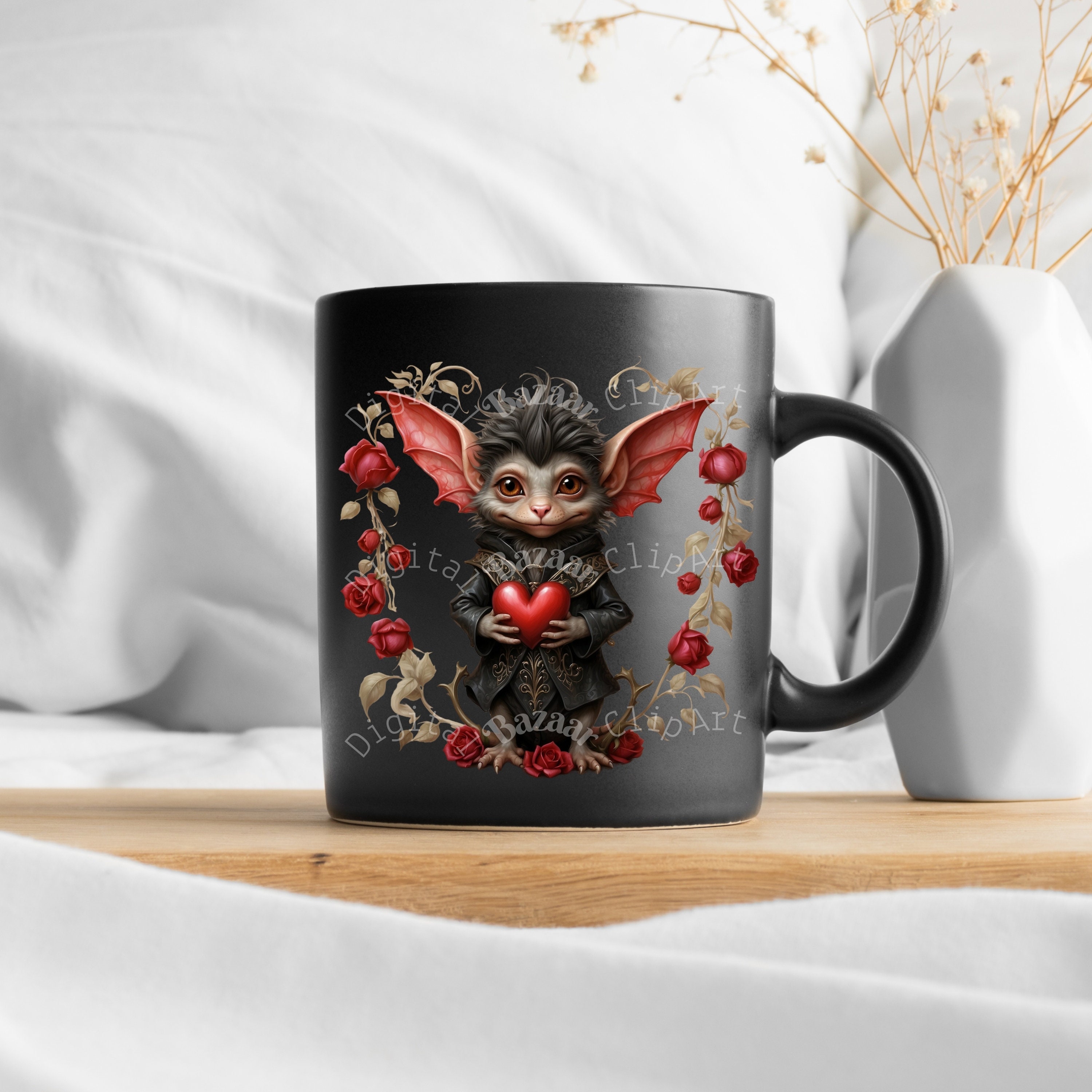 Valentines Day Clipart Bundle of Cheeky Imps, Cute Valentines PNG ...