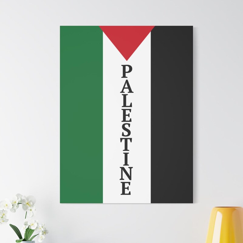 Gaza Art Canvas - Etsy