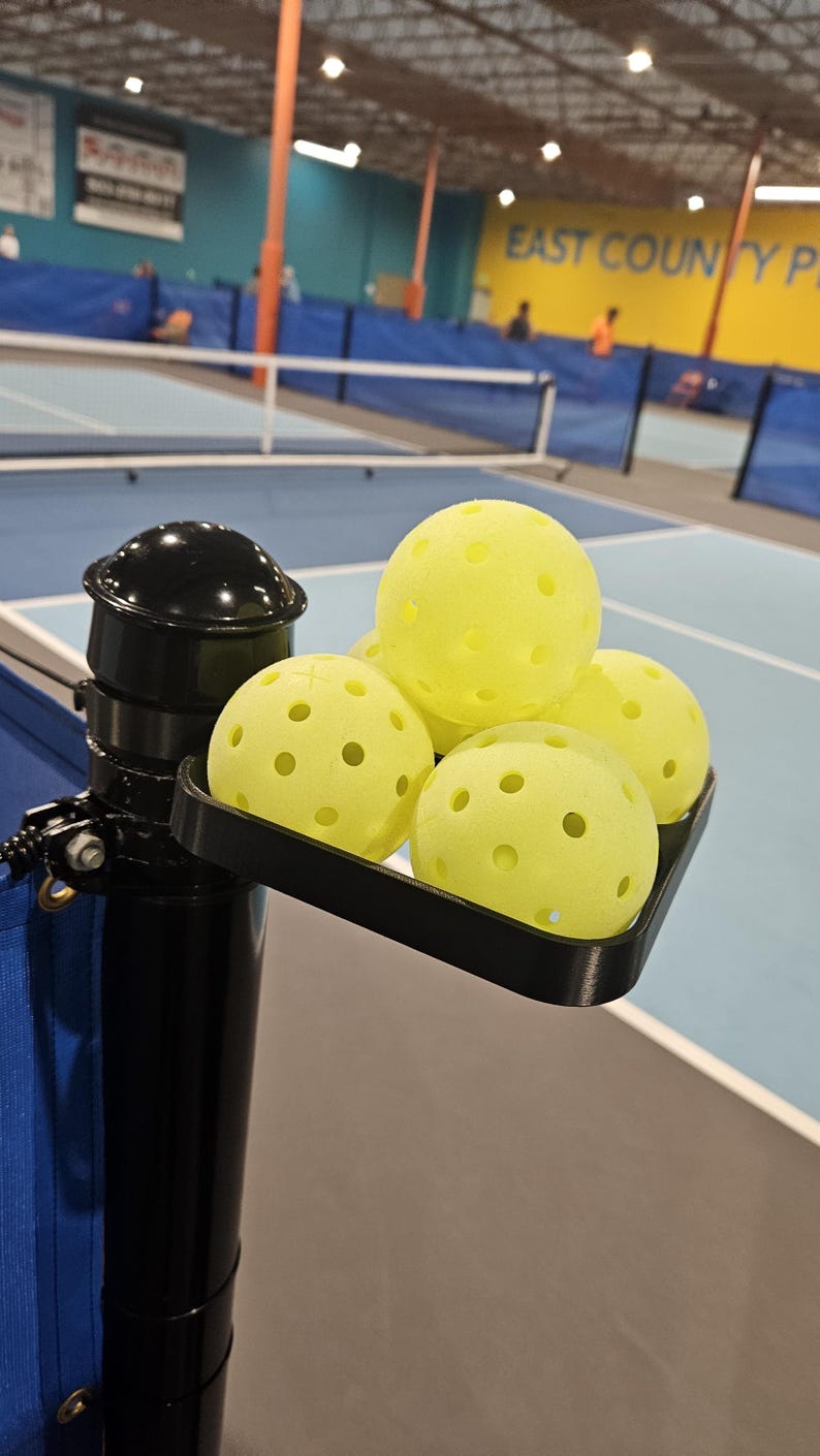 Pickleball Ball Holder,clip on Ball Holder,3d Print Ball Carrier ...