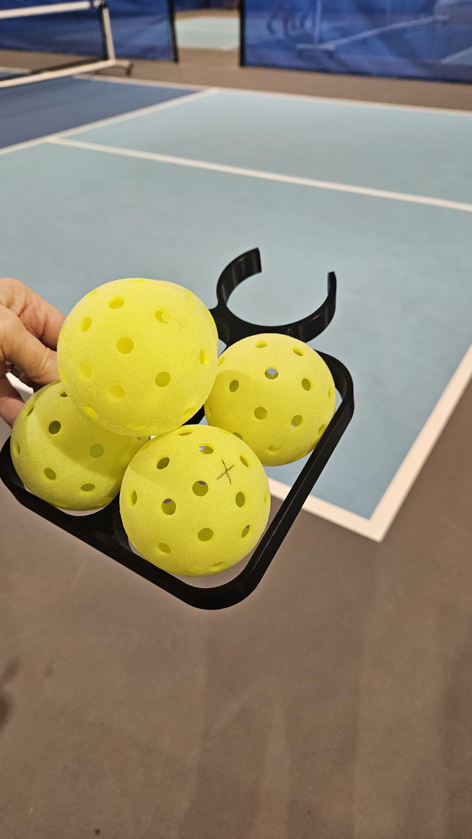 Pickleball Ball Holder,clip on Ball Holder,3d Print Ball Carrier ...