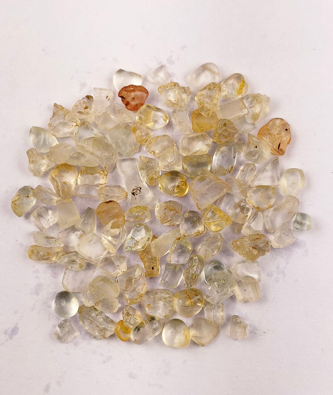 Natural White Topaz Rough/loose White Topaz Gemstone/top - Etsy