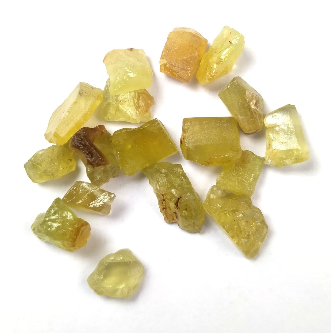 Attractive Grossular Garnet Natural Rough Gemstone Loose - Etsy