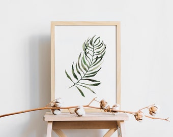Printable Greenery Art - Etsy