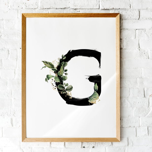 G Monogram - Etsy