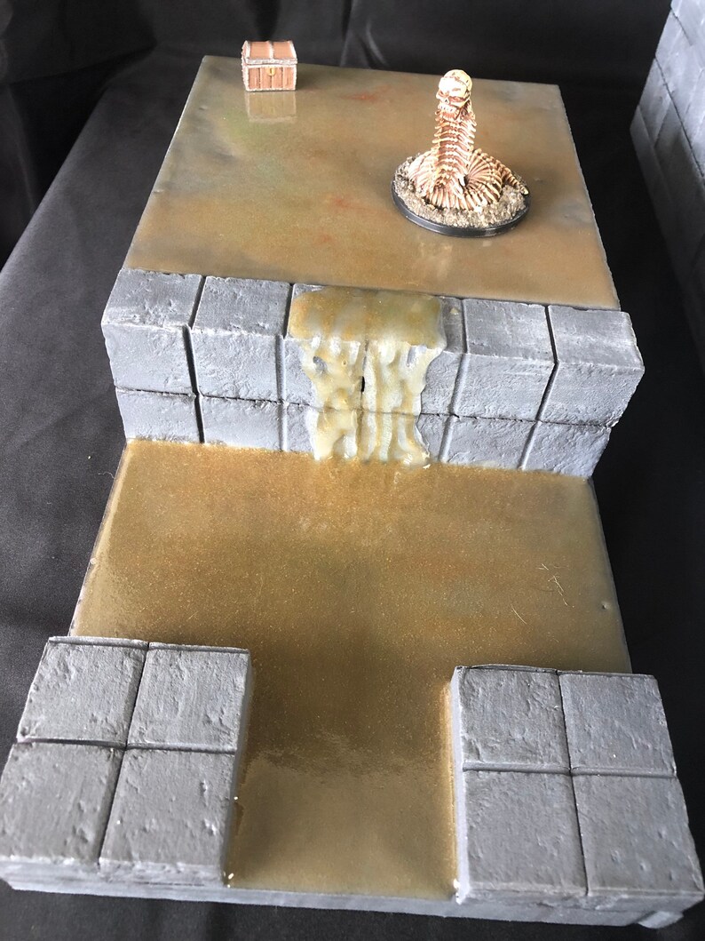 Sewer Set Dnd Terrain Tabletop Terrain Modular | Etsy