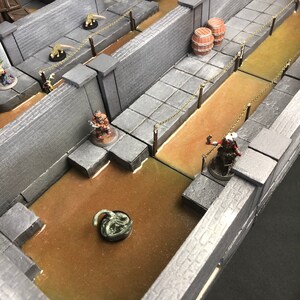 Sewer Set - Dnd Terrain, Tabletop Terrain, Modular - Etsy