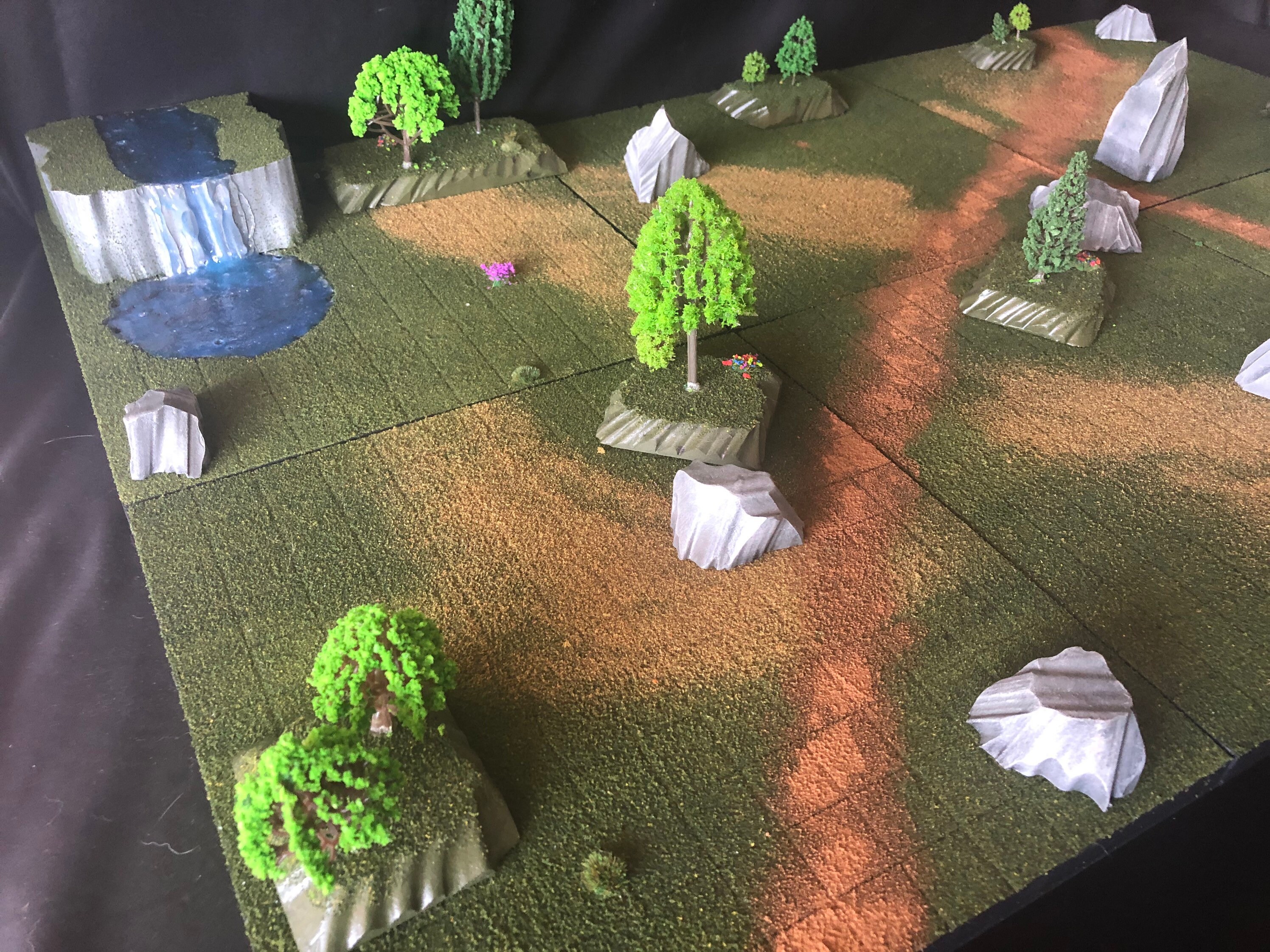 Complete Outdoor Terrain Set dnd terrain tabletop terrain | Etsy