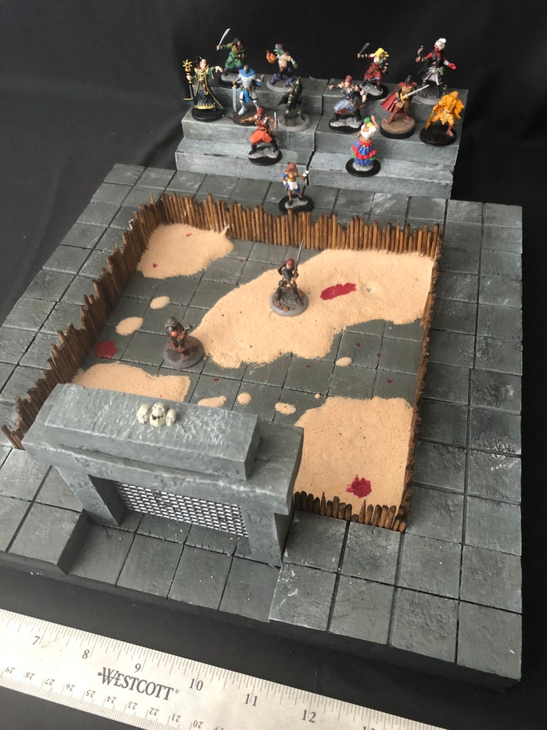 Fighters Pit/arena-dnd Terrain - Etsy