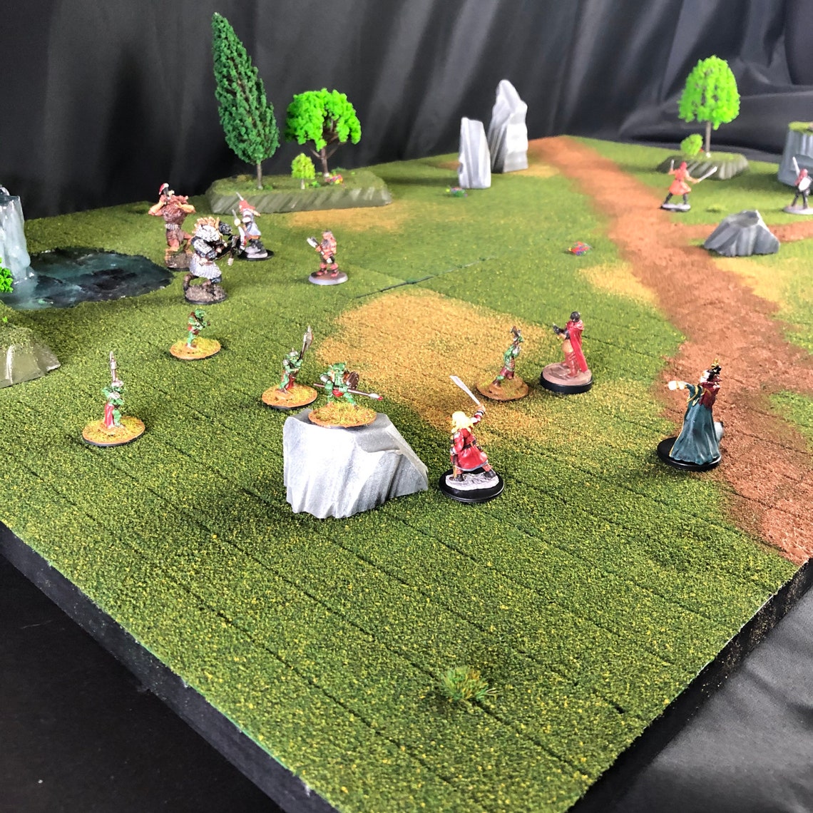 Complete Outdoor Terrain Set dnd terrain tabletop terrain | Etsy