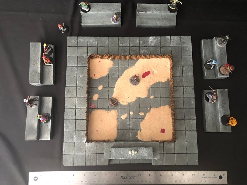 Fighters Pit/arena-dnd Terrain - Etsy