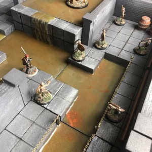 Sewer Set - Dnd Terrain, Tabletop Terrain, Modular - Etsy