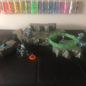 Modular Mountain Elevations Set Dnd Terrain/tabletop Terrain - Etsy