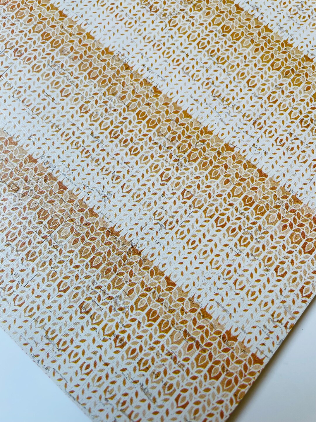 Sunshine Wheat. 8x10” Cork Backed Leather - Etsy