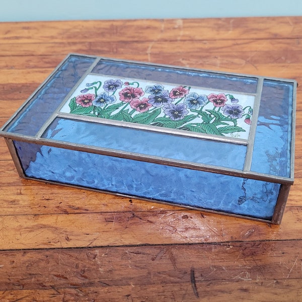 Glass Trinket Boxes - Etsy