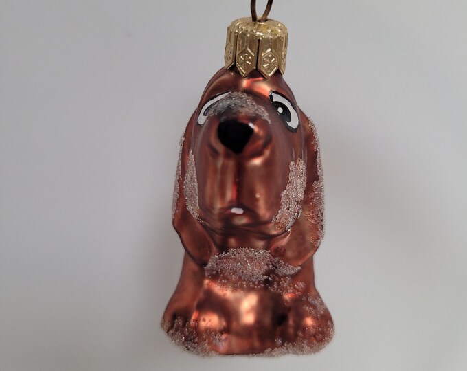 Christopher Radko Little Rufus T. Dawg Basset Hound Ornament 1997 ...