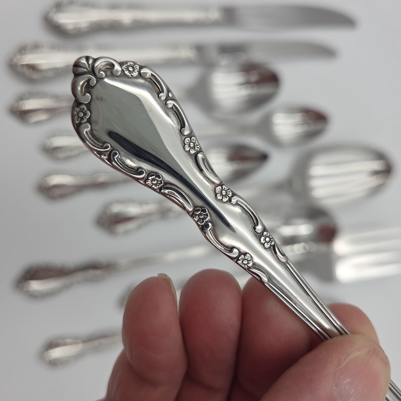 Oneida Mansion Hall Distinction Deluxe Stainless Flatware Replacement ...