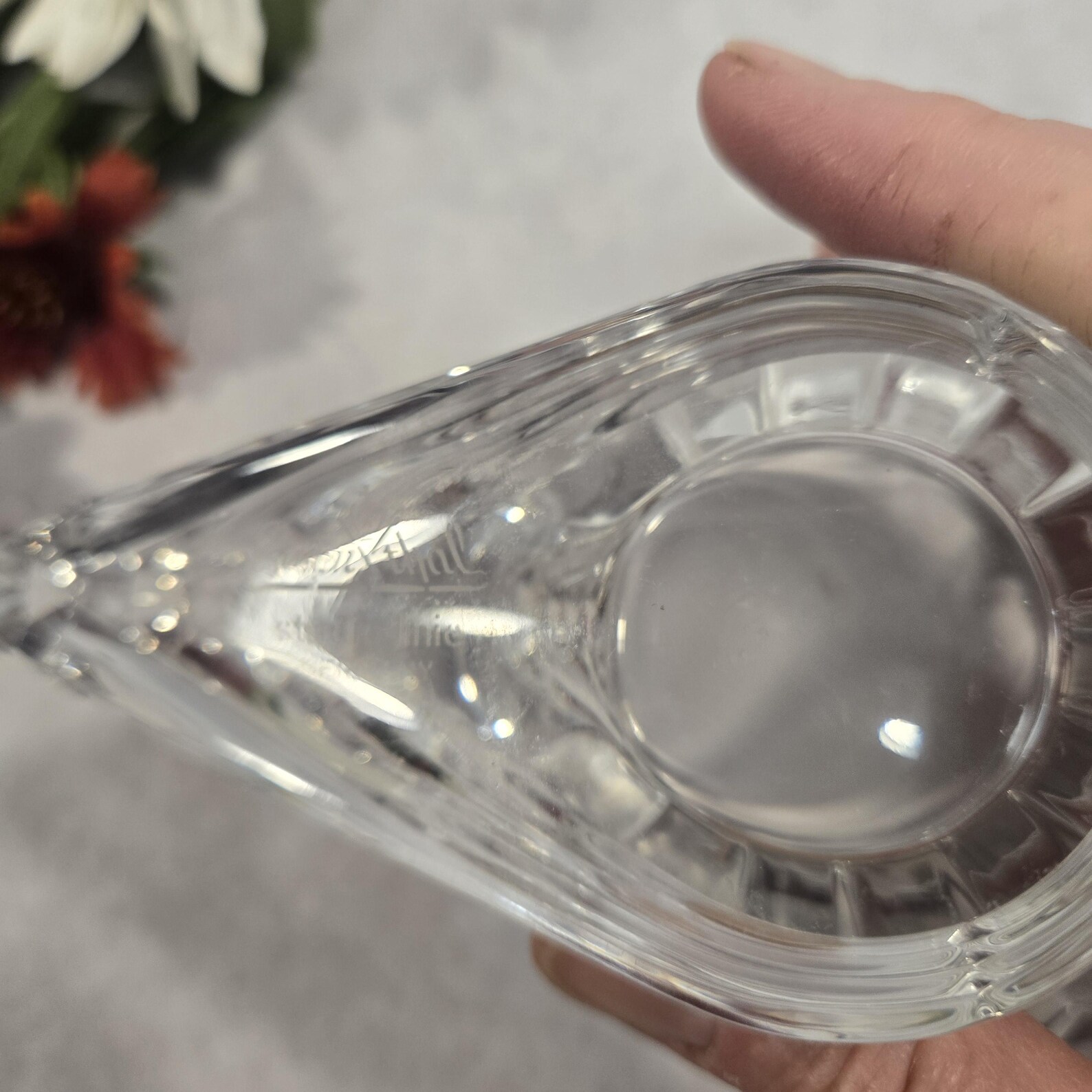 Vintage Rosenthal Studio-line Crystal Fan Vase: Modernist Candy Dish ...