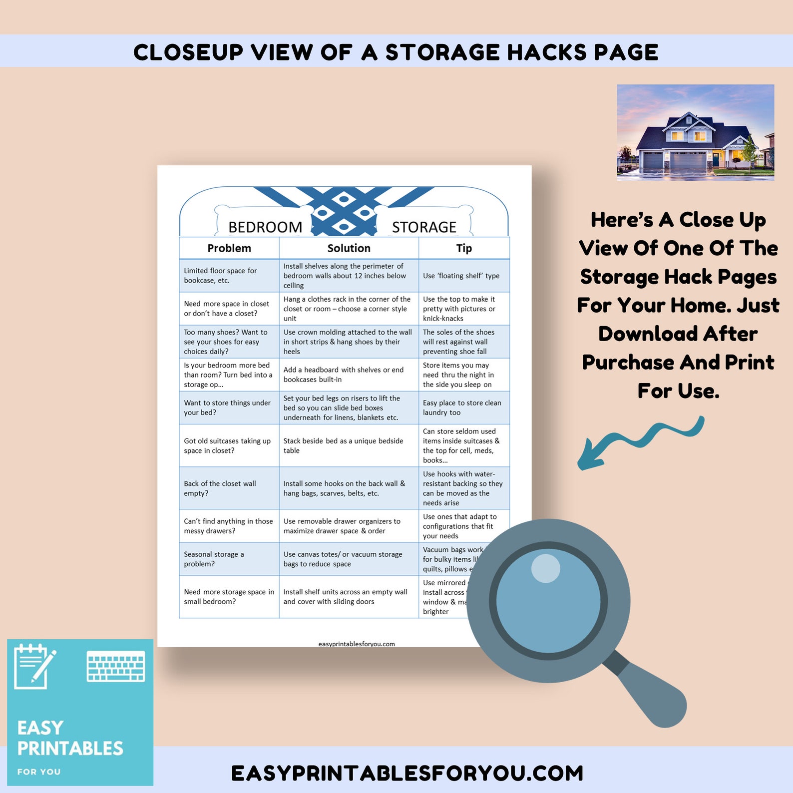 Home Declutter Checklist: Room-by-room Organization (PDF Printable) - Etsy