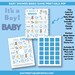 Baby Boy Bingo Printable, Baby Boy Bingo Game, Baby Shower Bingo Game ...