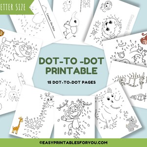 Safari Coloring Pages | Dot to Dot Printable | Activity Printable for ...