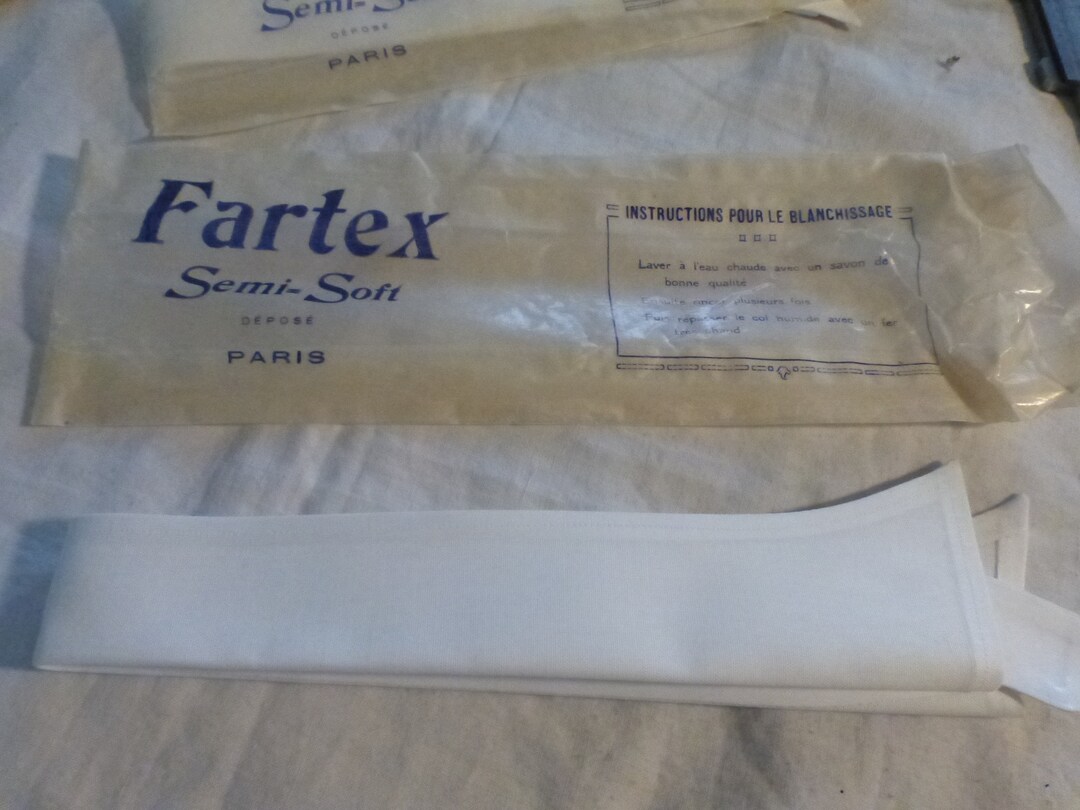 Old False White Shirt Collar Fartex Semi Soft Fab France Vintage T 43 ...