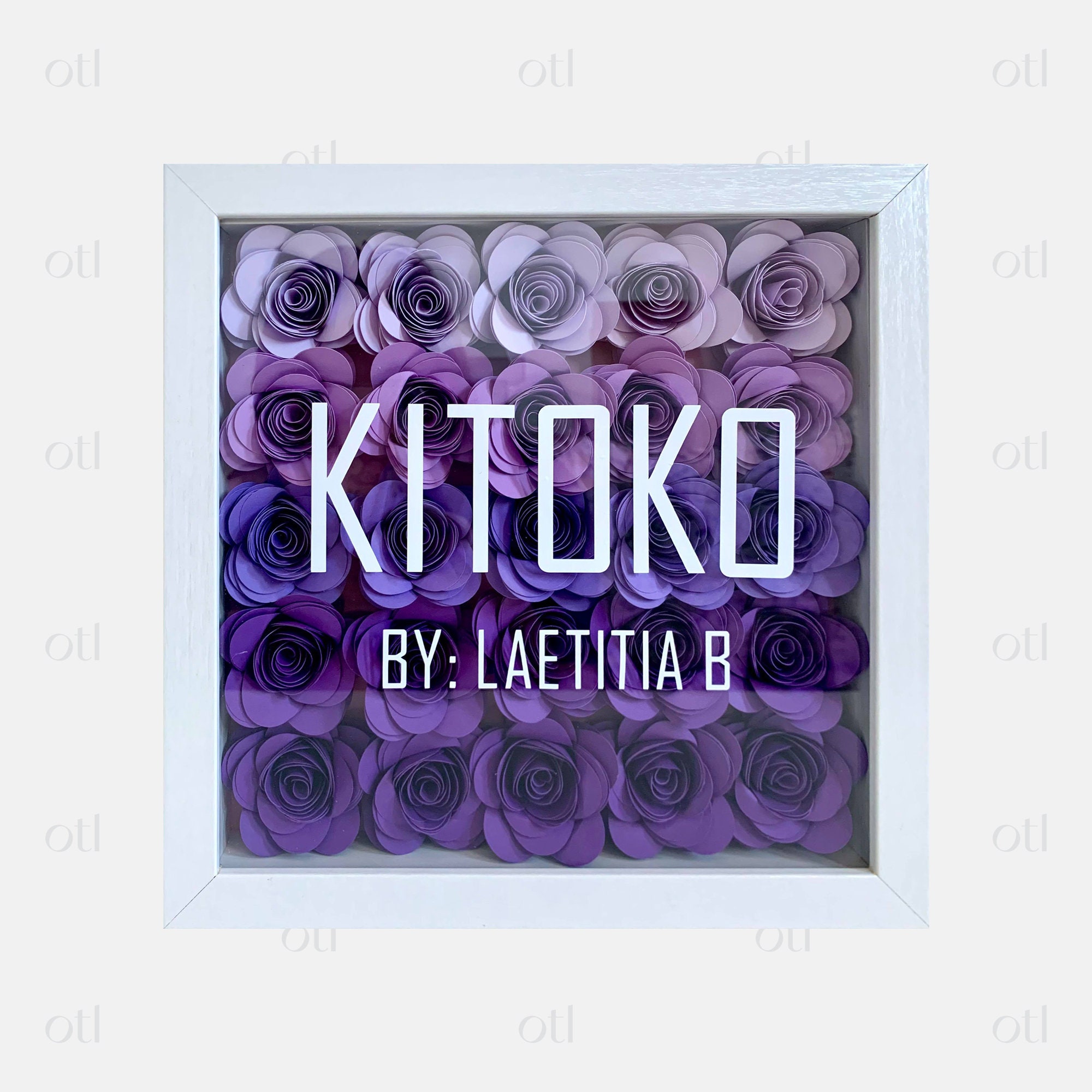 Paper Flower 9x9 Full Frame Manual & Template - Etsy