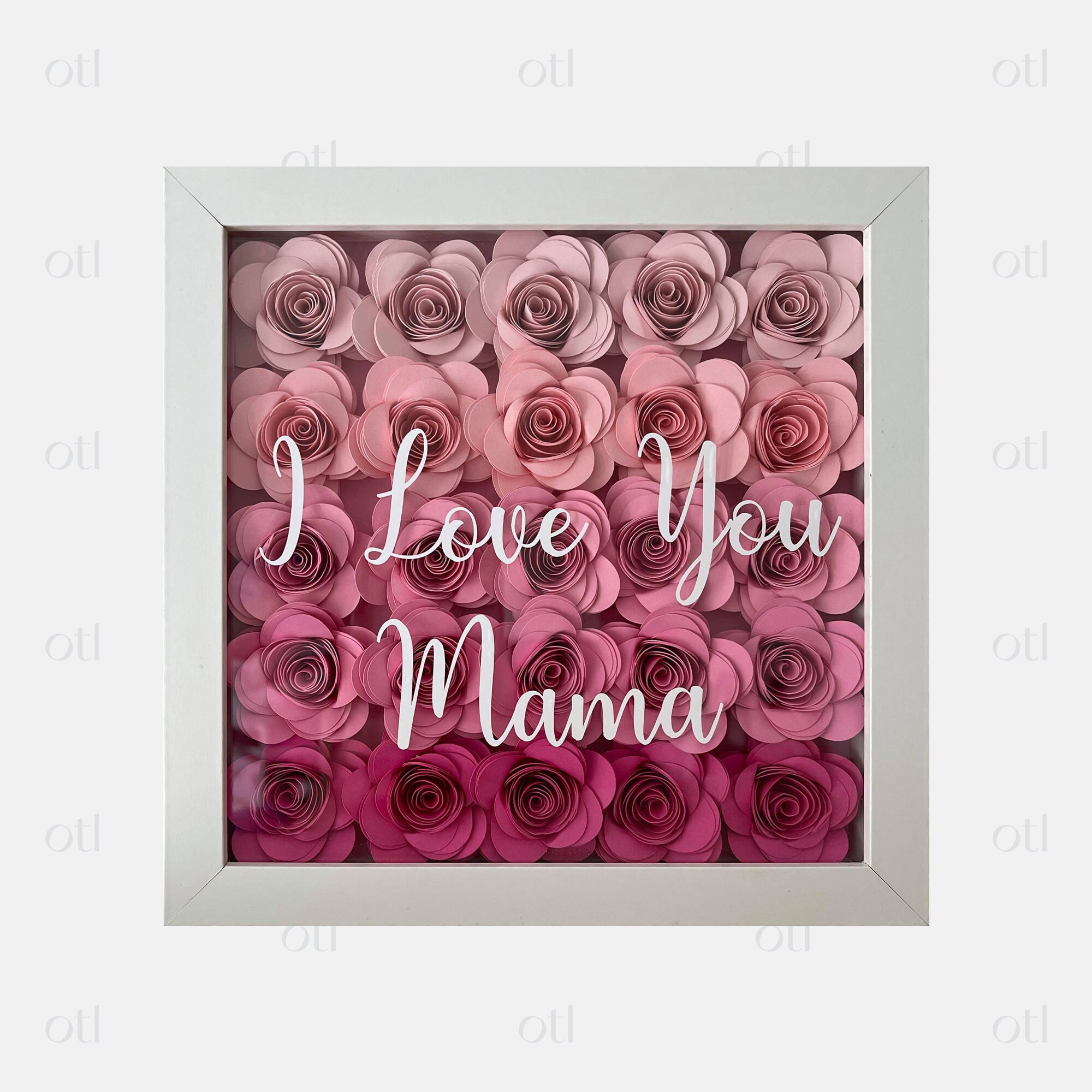 Paper Flower 9x9 Full Frame Manual & Template - Etsy