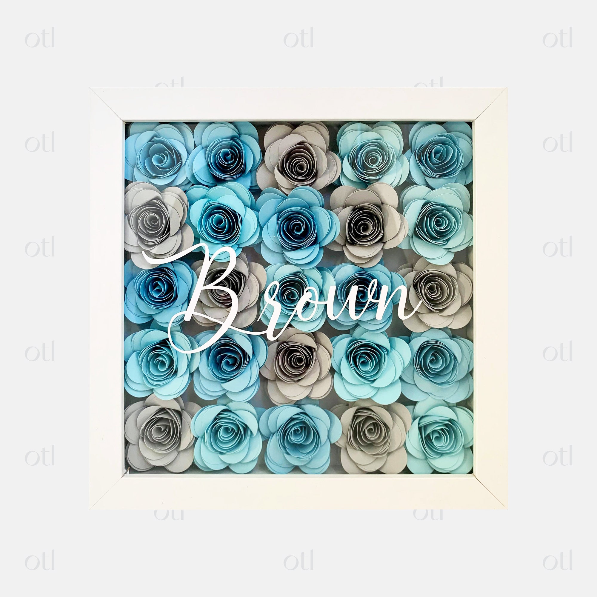 Paper Flower 9x9 Full Frame Manual & Template - Etsy
