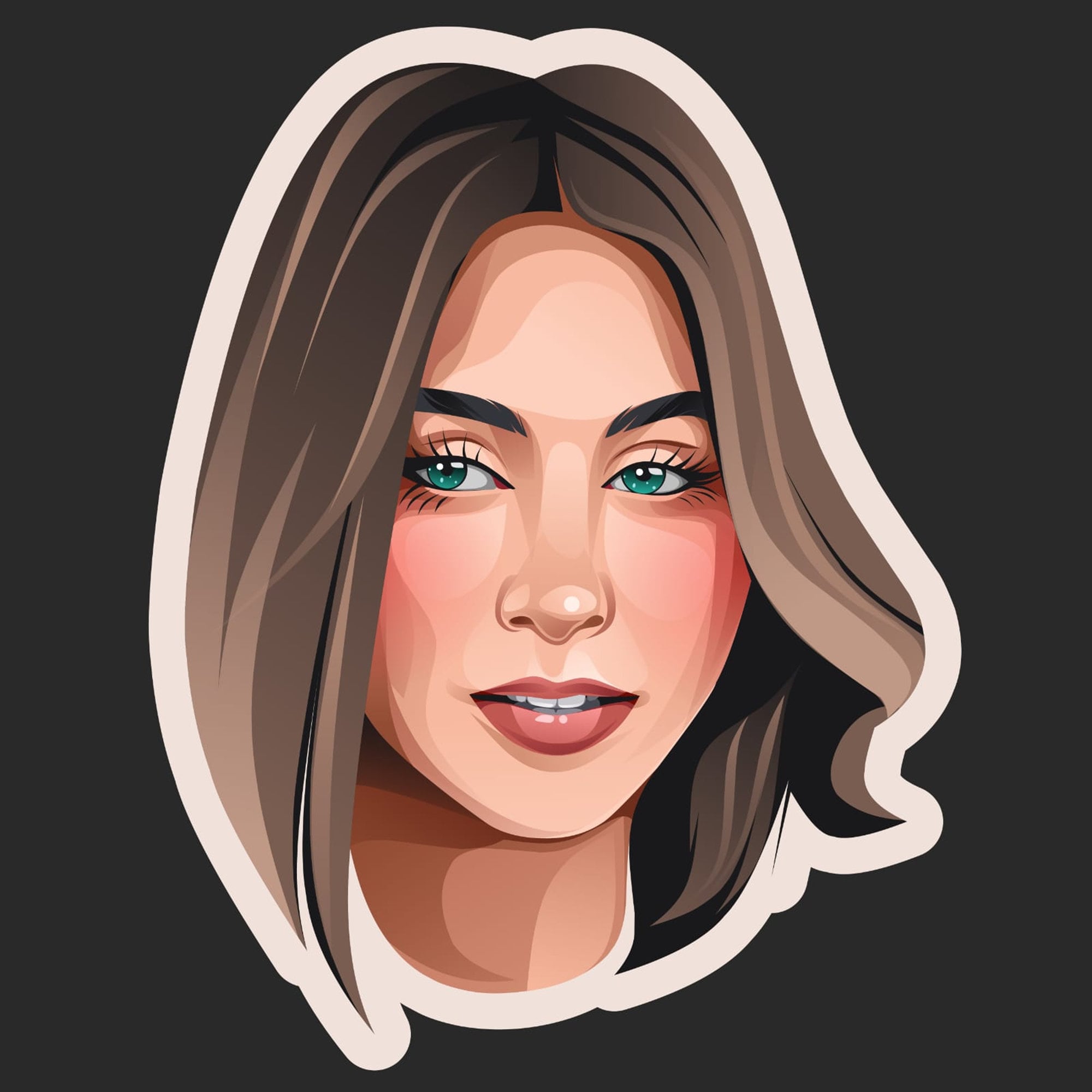 Cartoon Logo Design Custom Cartoon Portrait for Your - Etsy