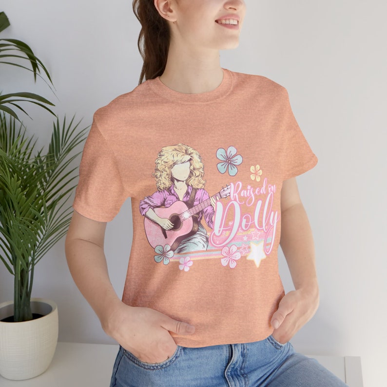 Raised on Dolly Unisex Short Sleeve Tee - Etsy